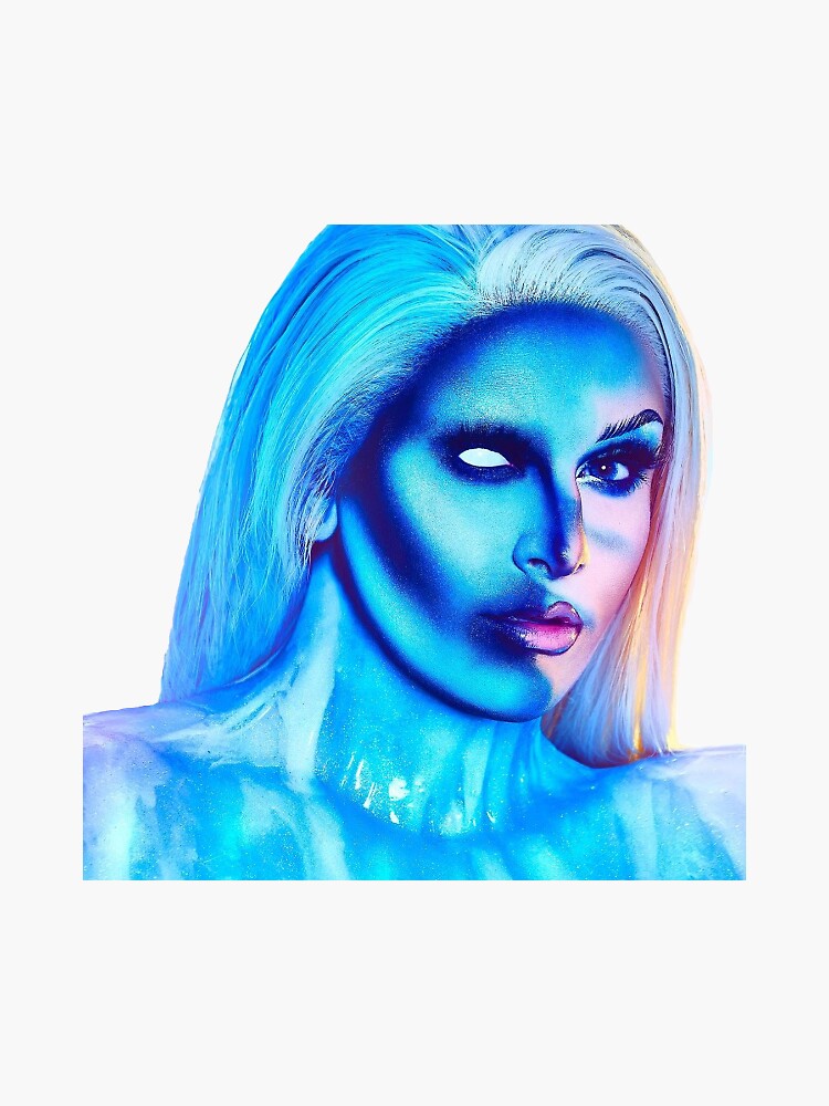 "Jan Frozen Look" Sticker by hannah5433 | Redbubble