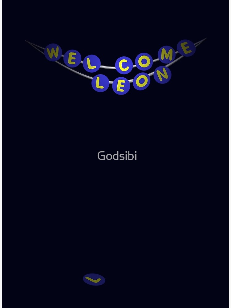 "Resident Evil Inspired Welcome Leon" Poster by Godsibi | Redbubble