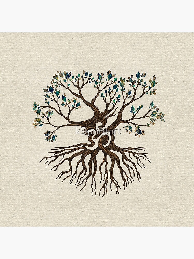 "Om Tree " Poster by k9printart | Redbubble