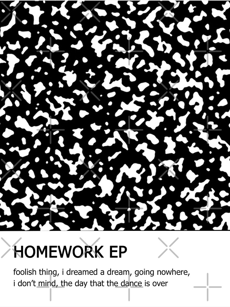 "Homework EP Pantone Swatch" Sticker for Sale by finnxwing | Redbubble