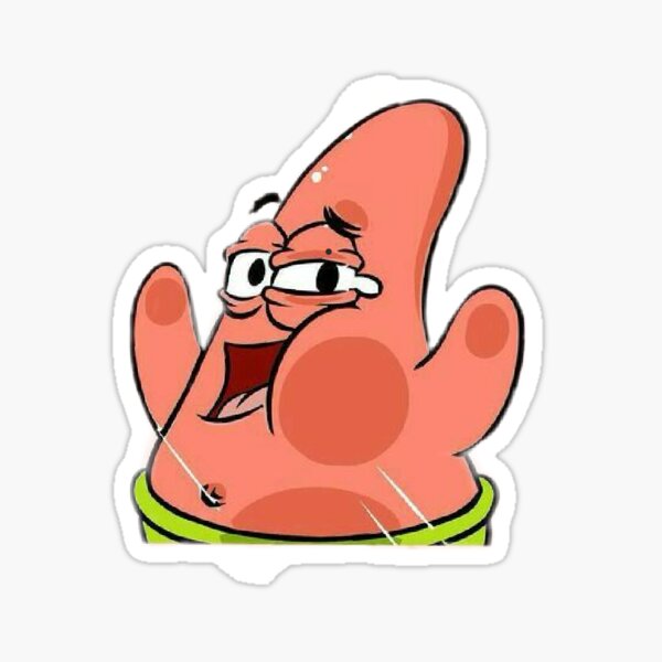 "Patrick sticker" Sticker for Sale by YarelisIDK | Redbubble