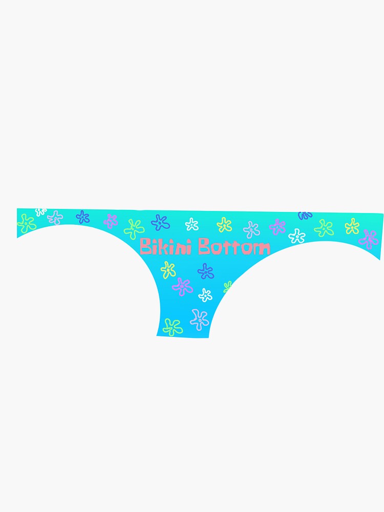 "Bikini Bottom Sticker " Sticker by itsizzy2006 | Redbubble