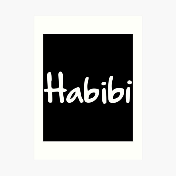 Habibi Wall Art | Redbubble