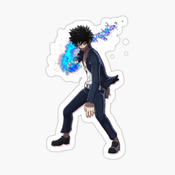 "Dabi" Sticker by honeymooniall | Redbubble