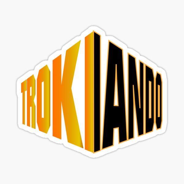 "Trokiando" Sticker for Sale by enriquepma | Redbubble