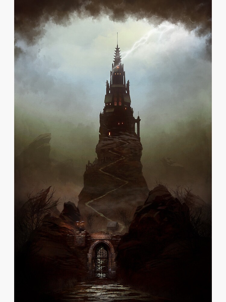 "Frankenstein's Castle" Poster by cbalaskas | Redbubble