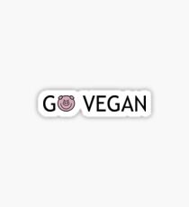Go Vegan: Stickers | Redbubble