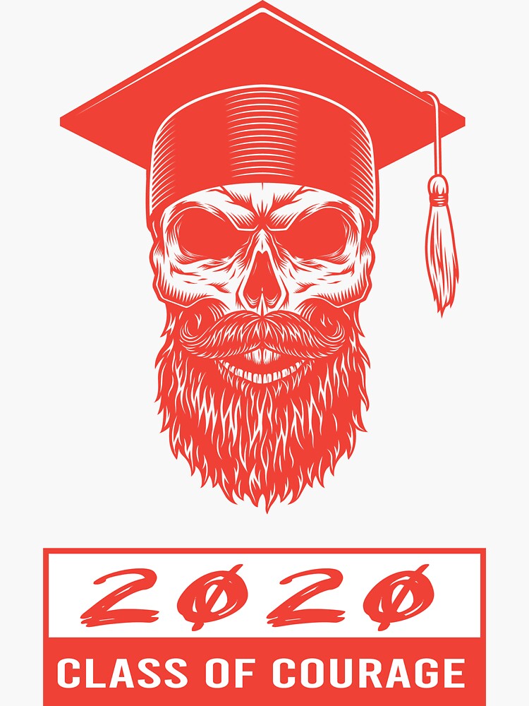 "2020 class of Courage, Social Distancing" Sticker for Sale by ...