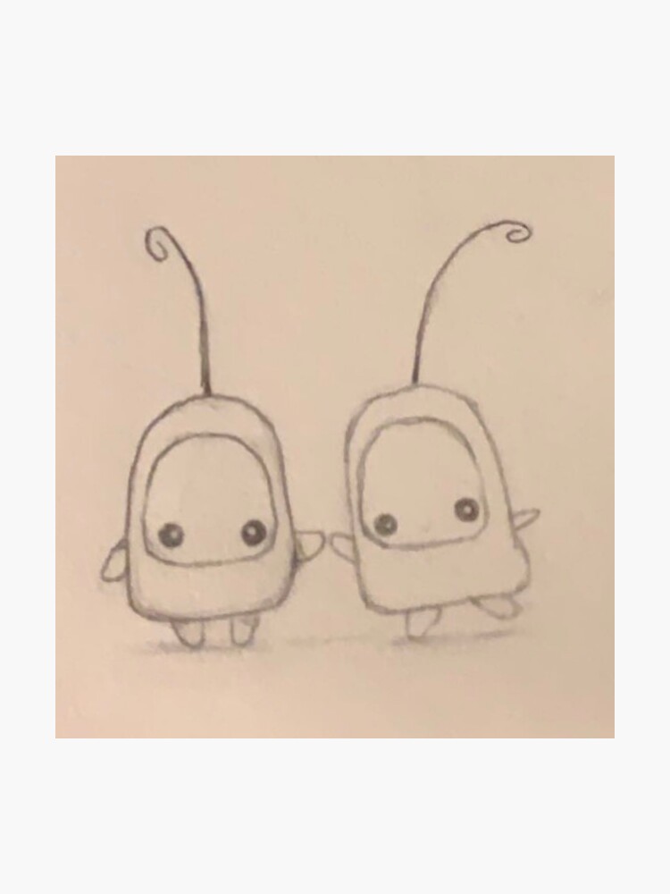 "ilomilo drawing " Sticker for Sale by onesliptaway | Redbubble