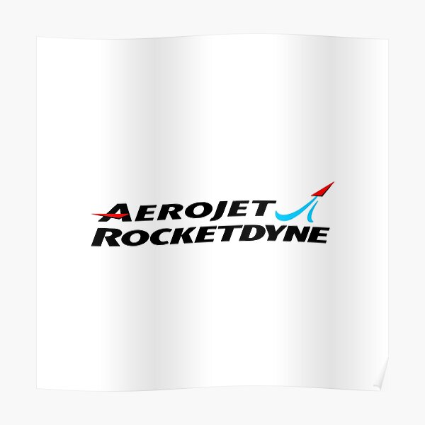 "Aerojet Rocketdyne Logo" Poster for Sale by TombuasWORK | Redbubble