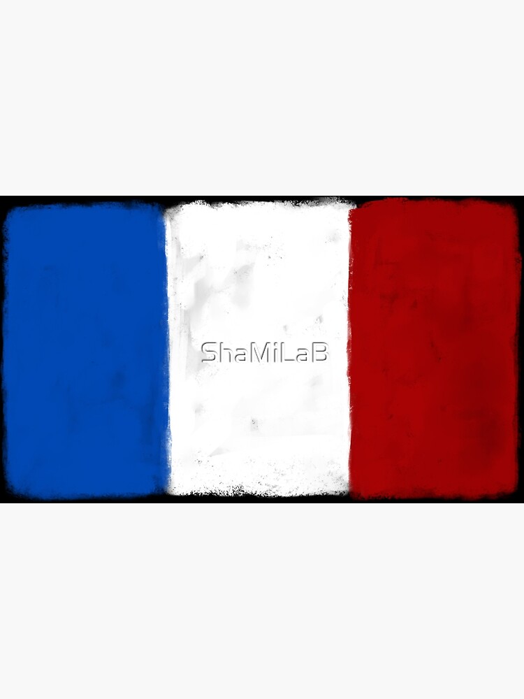 Póster «Bandera de francia grunge» de ShaMiLaB | Redbubble