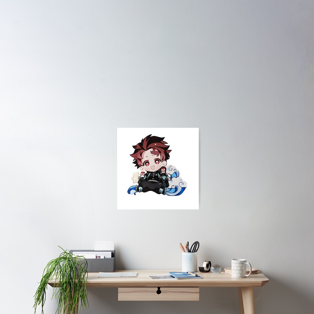 Poster « Baby Tanjiro - Demon Slayer », par tofulicious | Redbubble