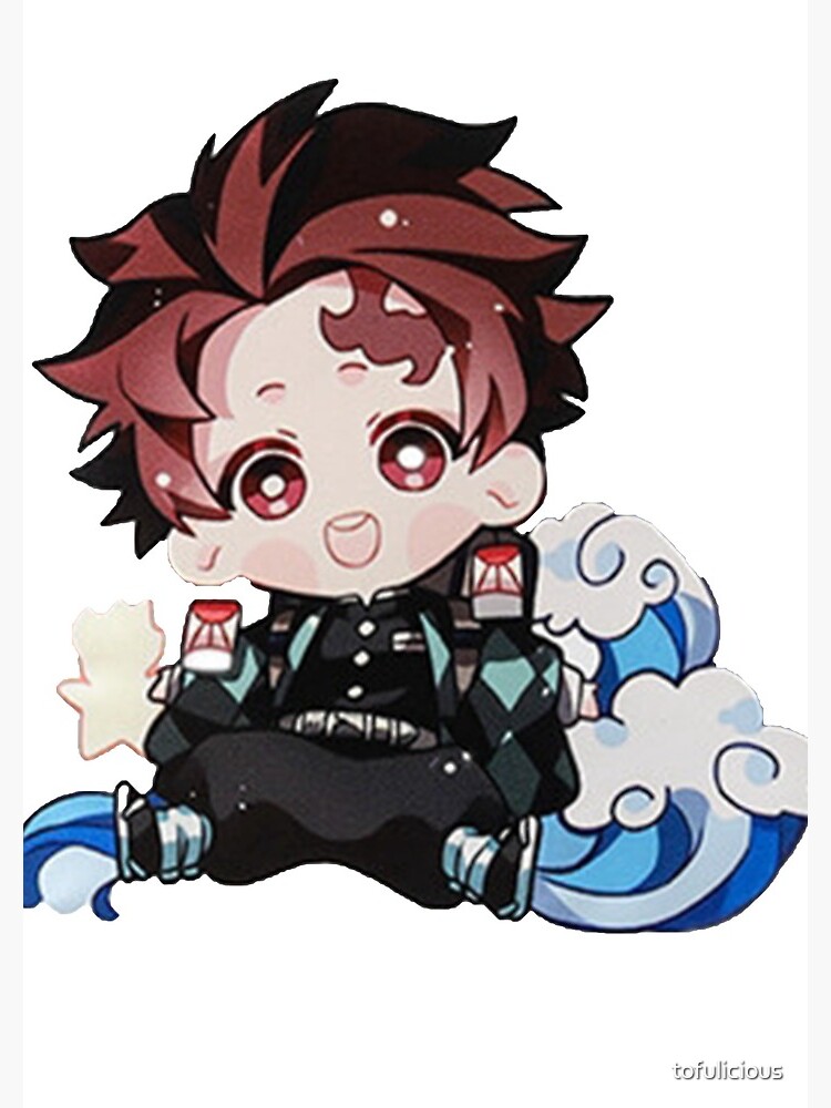 "Baby Tanjiro - Demon Slayer" Spiral Notebook by tofulicious | Redbubble