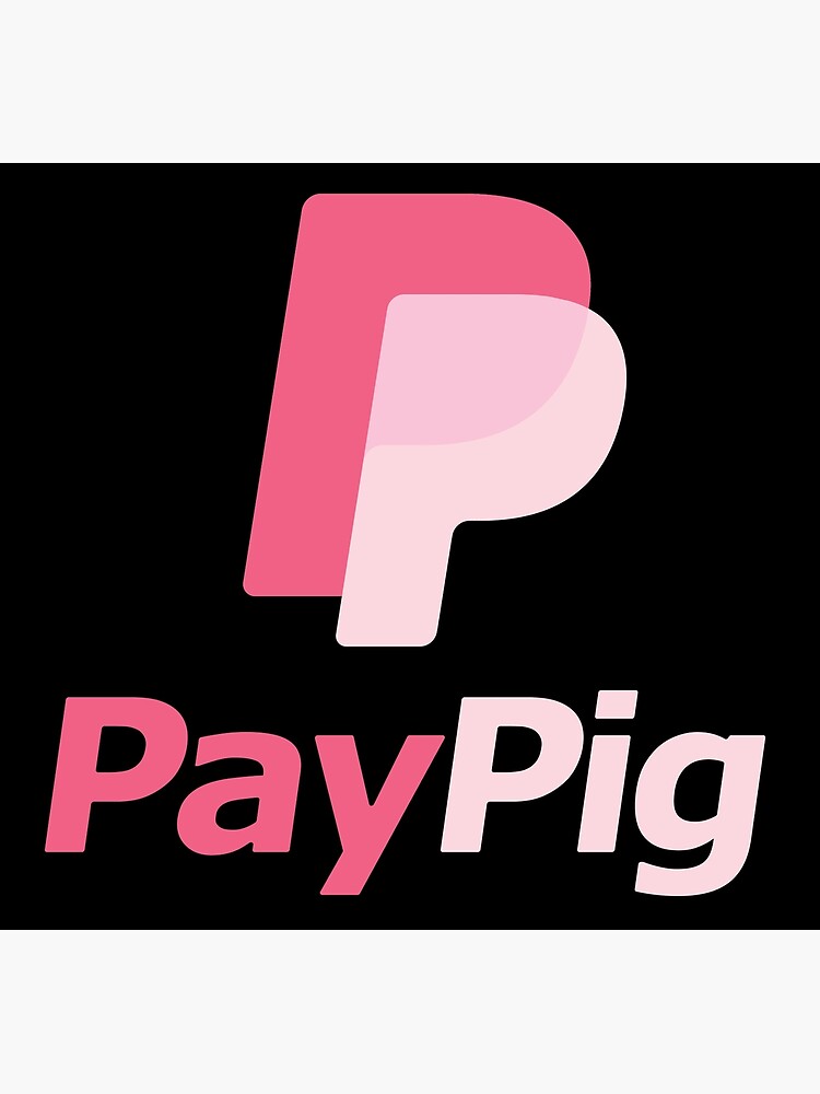 "Pay Pig" Poster for Sale by attractivedecoy | Redbubble