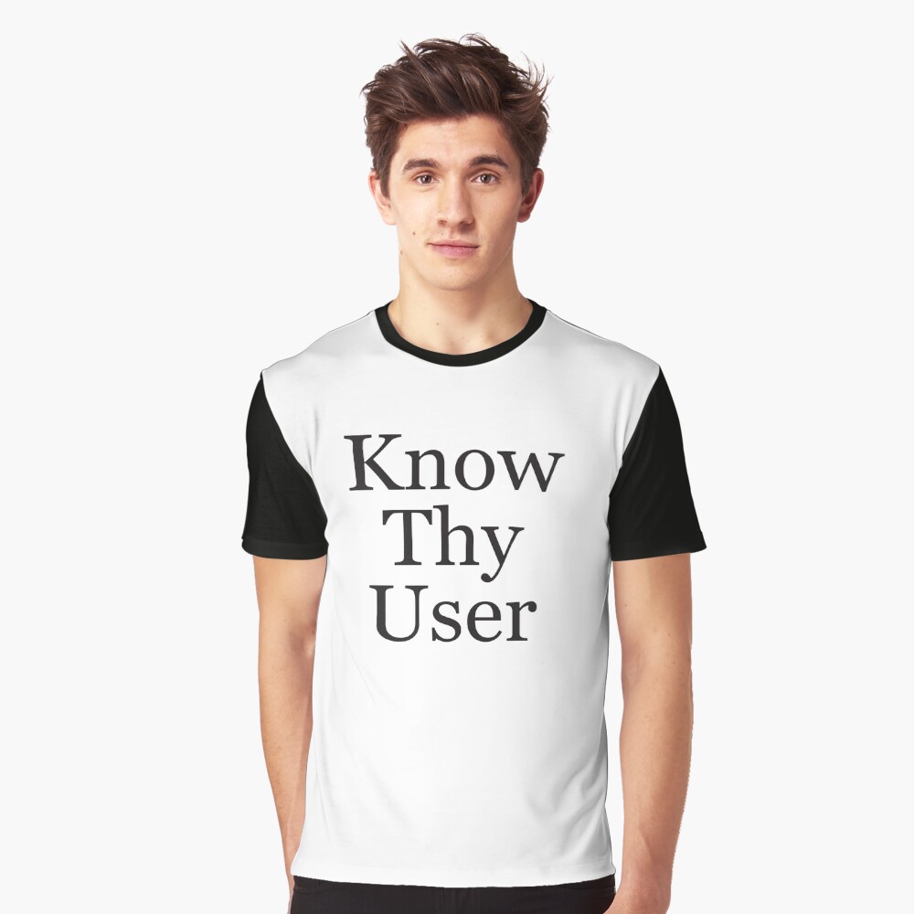 "Know Thy User" Sticker for Sale by dailymonster | Redbubble