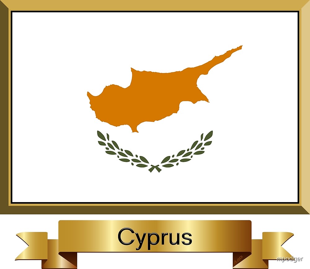 "Cyprus Flag Gifts, Stickers and Products (N)" by mpodger | Redbubble