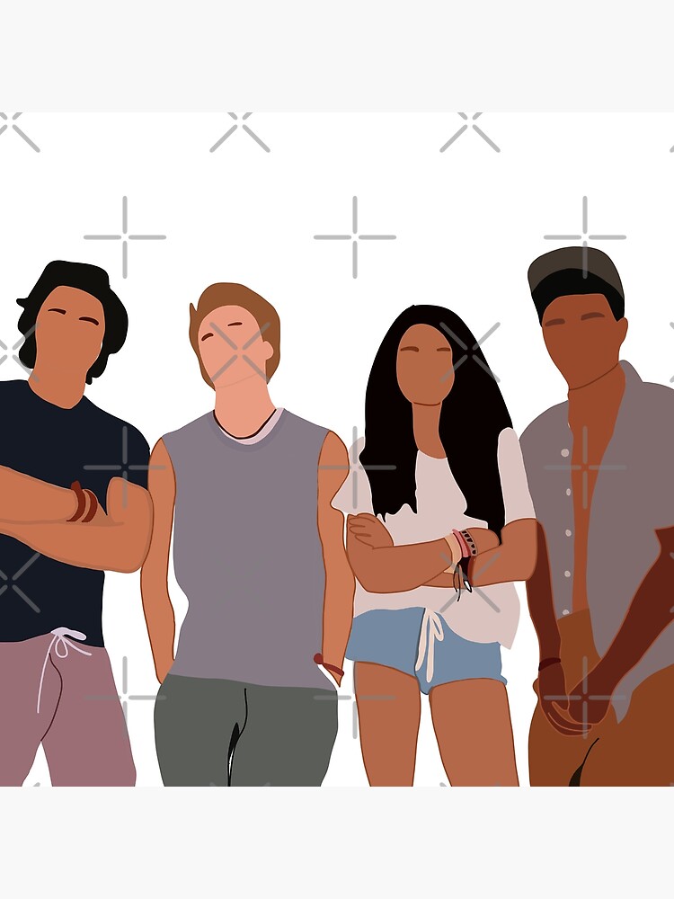 "outer banks cast" Photographic Print by gdm123 | Redbubble