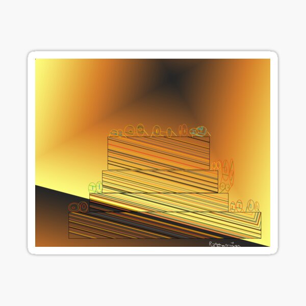 "Robotic Bugs" Sticker by headtrackerart | Redbubble