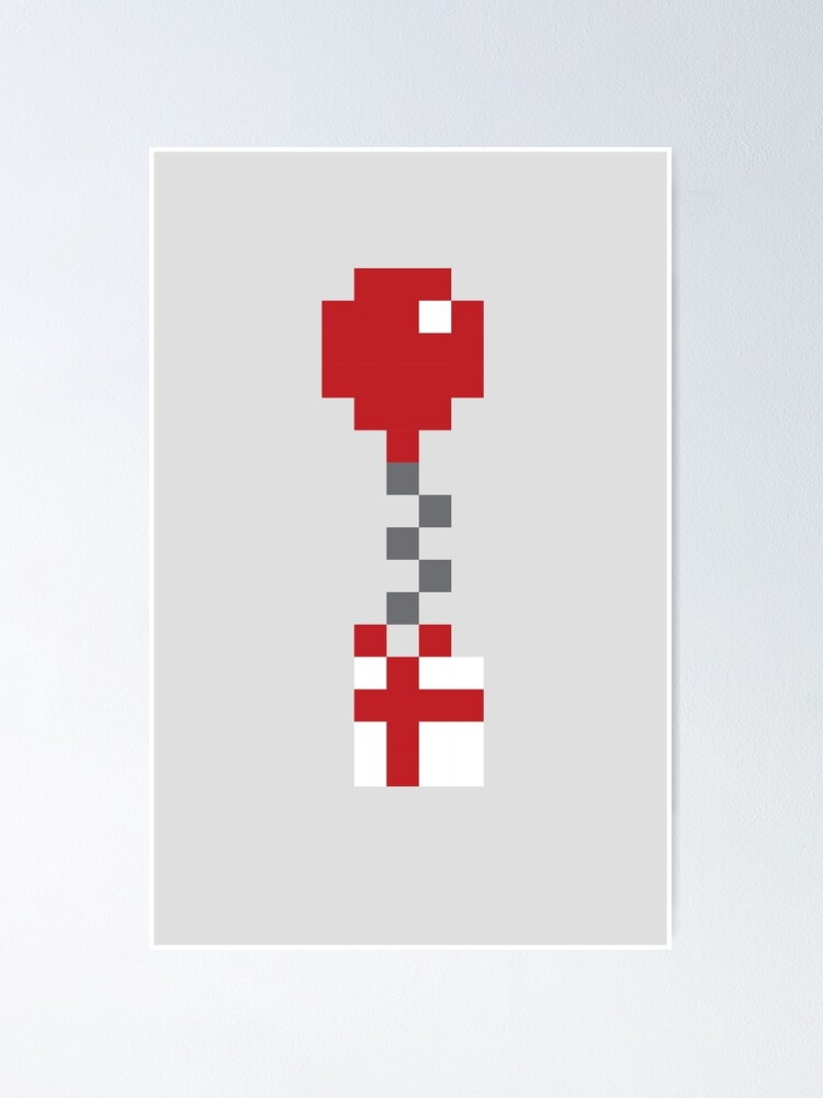 "8-bit Gift Balloon" Poster for Sale by albertot | Redbubble