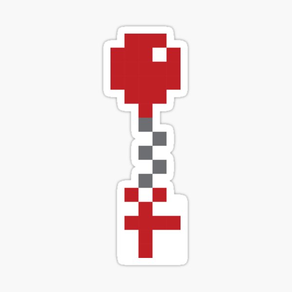 "8-bit Gift Balloon" Sticker for Sale by albertot | Redbubble