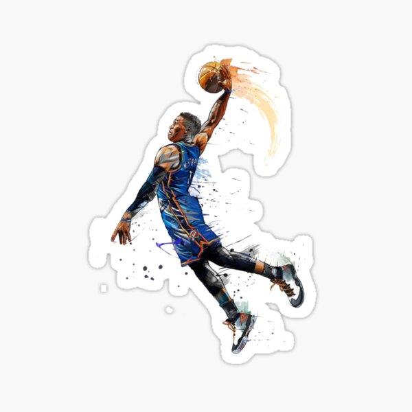 "NBA" Sticker by ayushraiwal | Redbubble