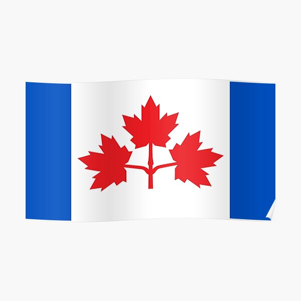 "Pearson Pennant Canadian Flag" Poster by Hollow-Horse | Redbubble