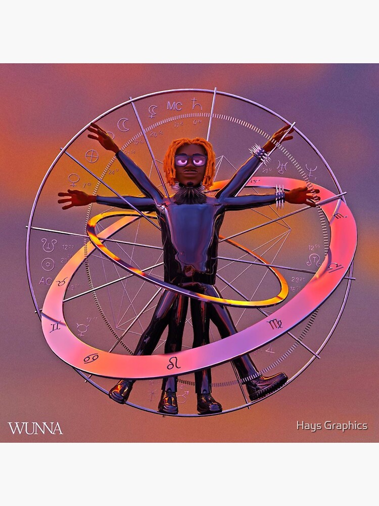 "WUNNA | Gunna Album Cover" Sticker for Sale by HaysMolm | Redbubble