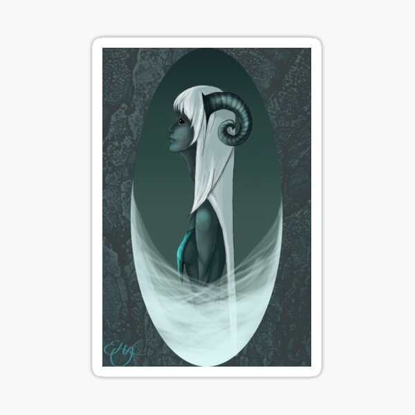 "Nymph" Sticker for Sale by itshayleywithay | Redbubble