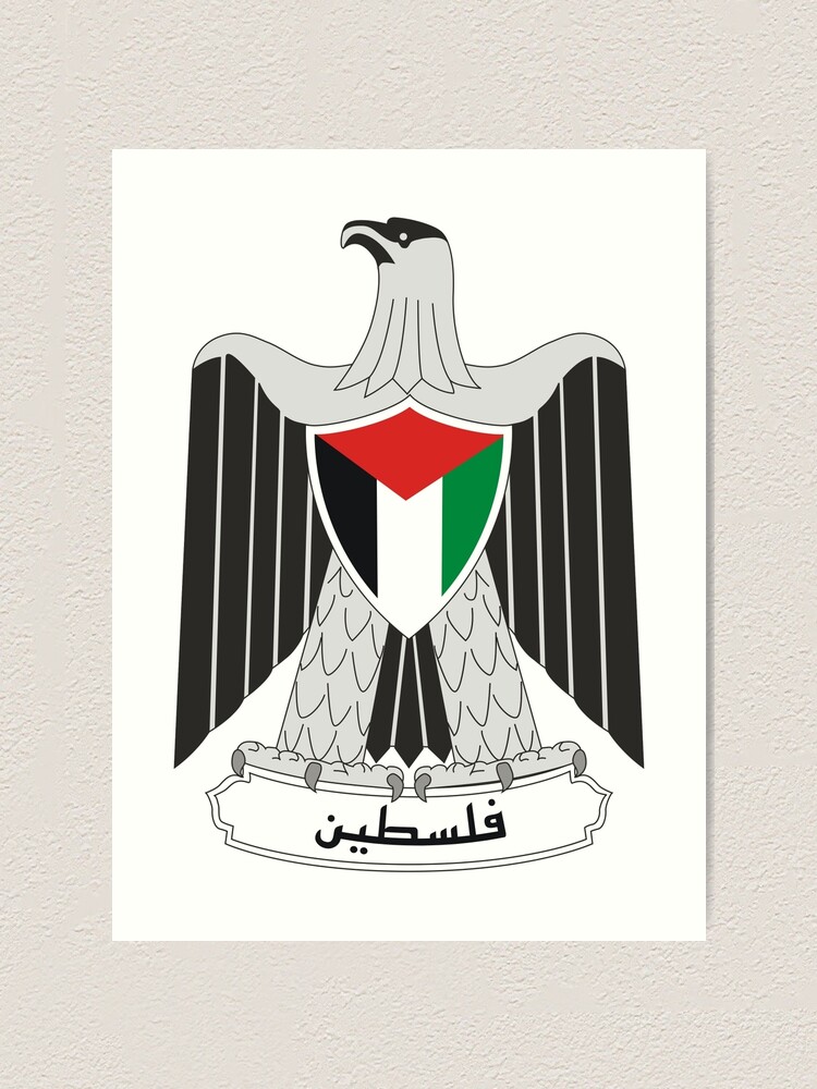"Coat of Arms of Palestine" Art Print for Sale by abbeyz71 | Redbubble