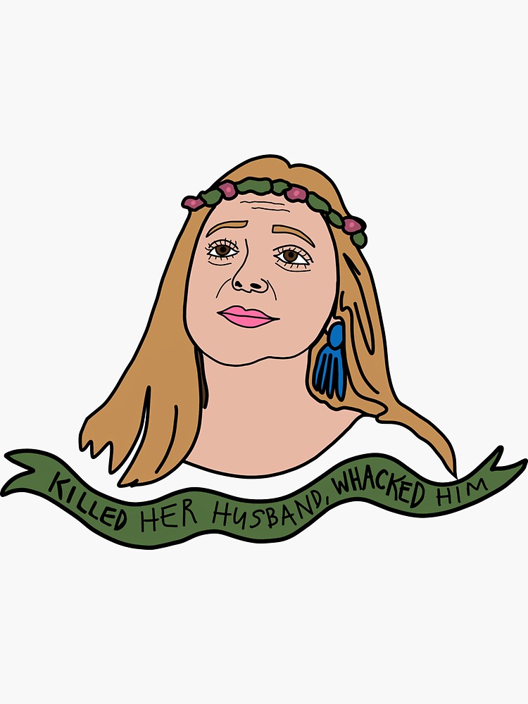 "Tiger Queen" Sticker by cjmonetart | Redbubble