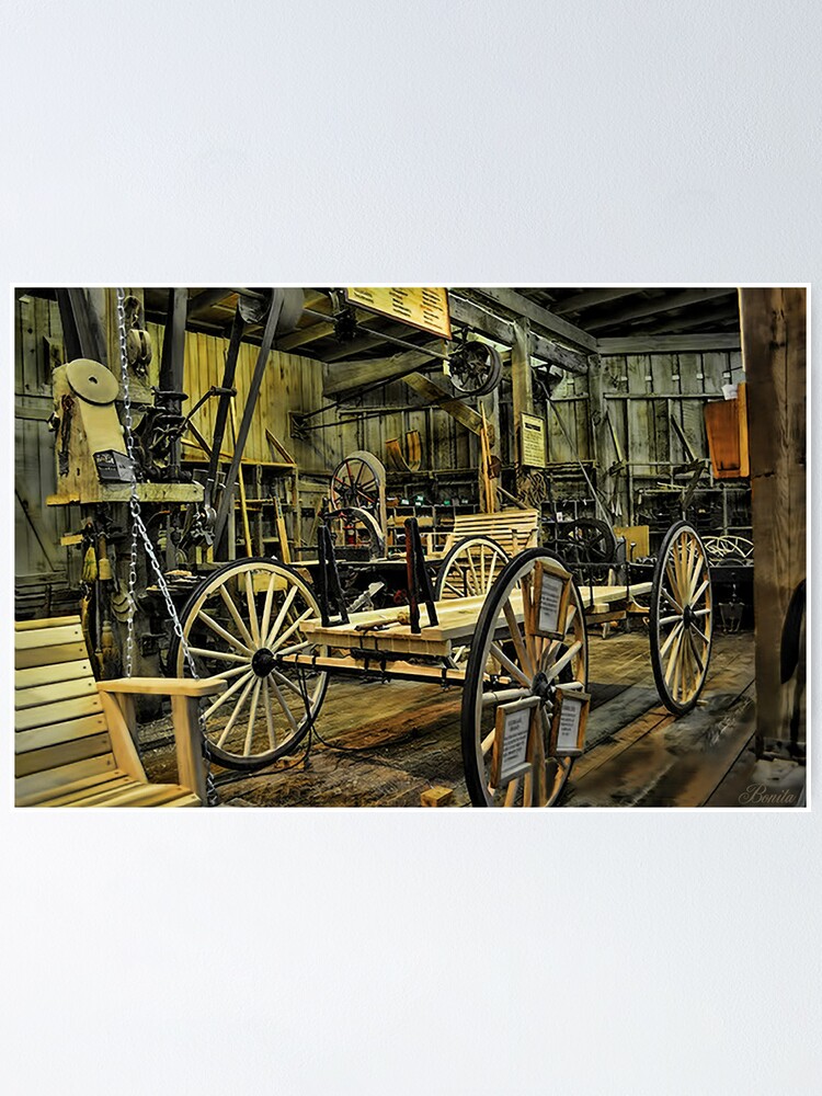 MAKING WAGONS AT DOLLYWOOD ‿ " Poster for Sale by Rapture777 | Redbubble