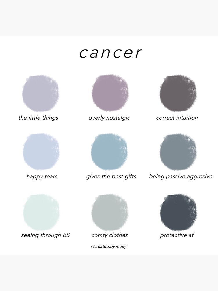 What are cancers colors zodiac 60 photos - Astrologytoyou.com