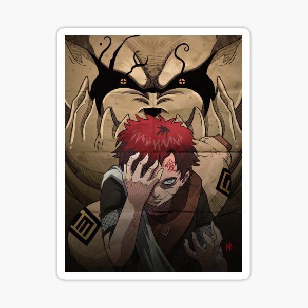 Shukaku Stickers | Redbubble