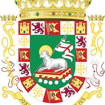 "Escudo de Puerto Rico" Art Board Print for Sale by snxworld | Redbubble
