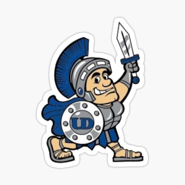 "University of Dubuque UD Spartans Logo" Sticker by emilydraeger ...