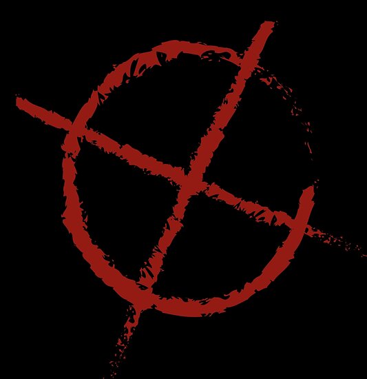 "Slenderman Symbol" Poster by thecryptkeeper | Redbubble