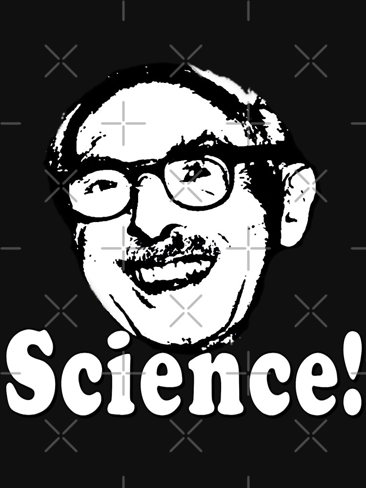 "Science! Magnus Pyke" T-shirt by halibutgoatramb | Redbubble ...