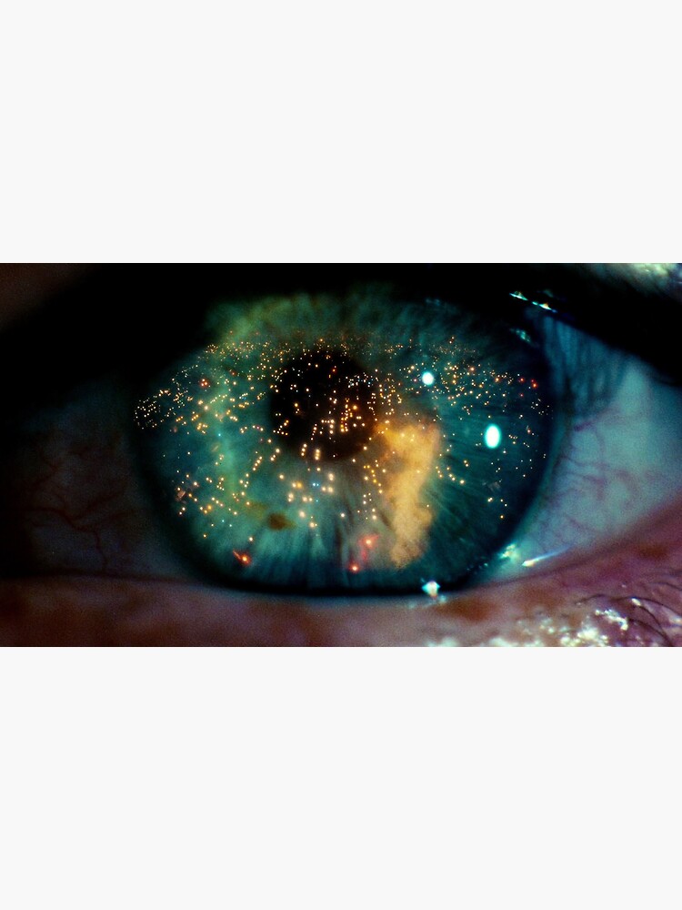 "Blade runner Eye Sticker" Sticker for Sale by MiaTrackman | Redbubble