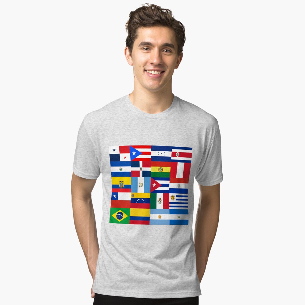 "Flags of Latin America" Sticker for Sale by GeronimoGeorge | Redbubble