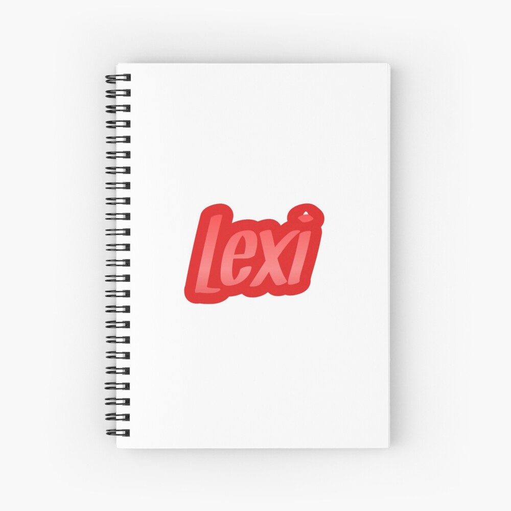 "LExi name" Sticker for Sale by kkatelin | Redbubble