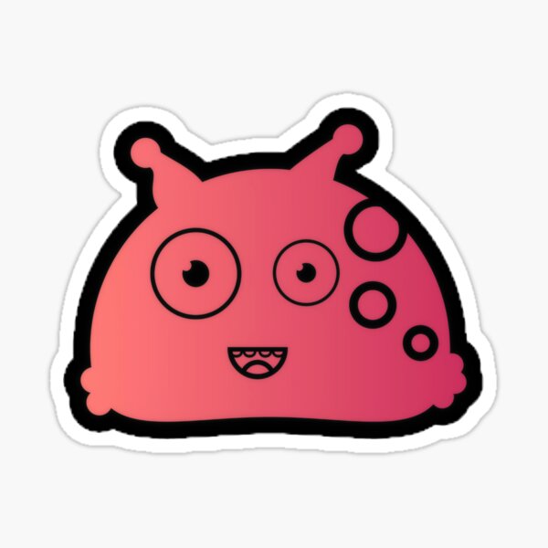 "Cute Blob" Sticker by wamy870 | Redbubble