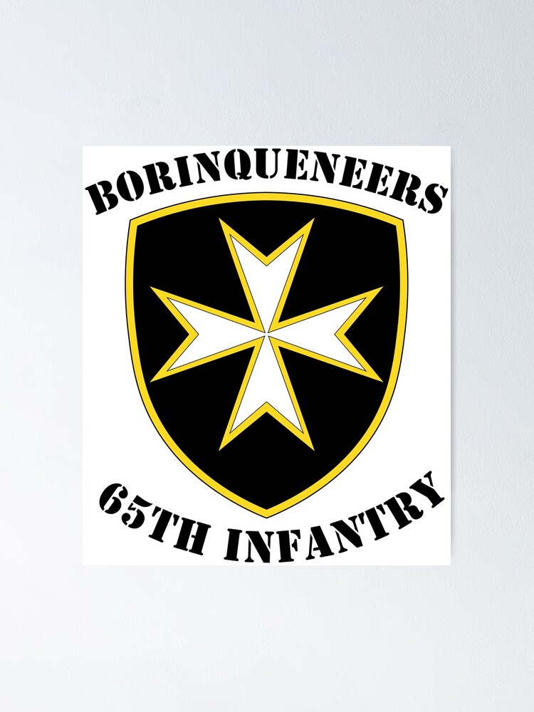 "Borinqueneers - 65th Infantry" Poster for Sale by snxworld | Redbubble