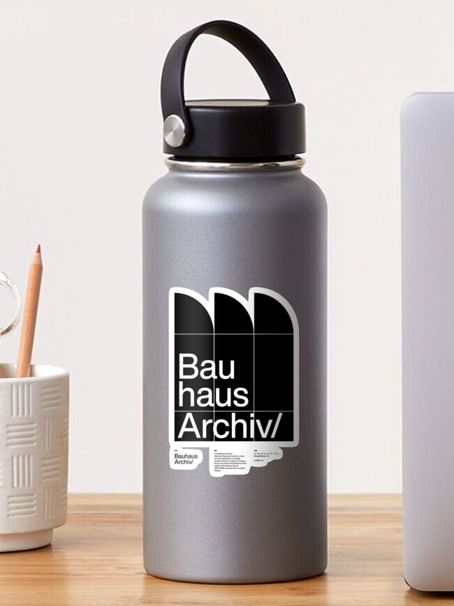 "Bauhaus Archiv" Sticker for Sale by sub88 | Redbubble
