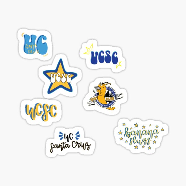 Uc Santa Cruz Stickers | Redbubble