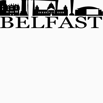 "belfast city" Sticker for Sale by tysonwills | Redbubble