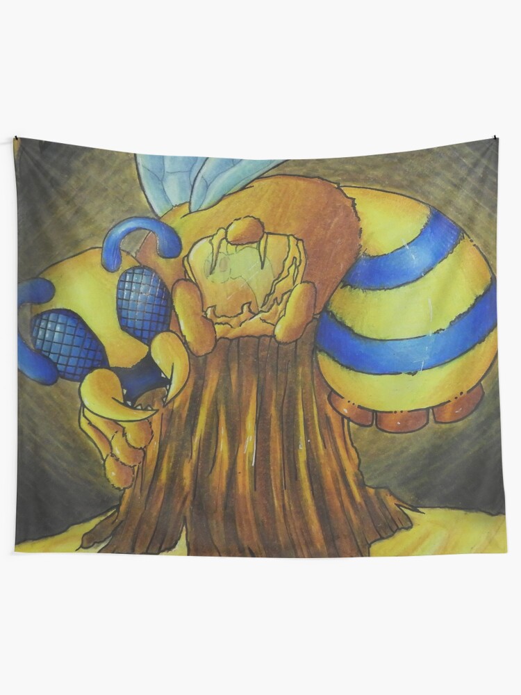 "Queen Bee Terraria" Tapestry for Sale by Bettypico | Redbubble