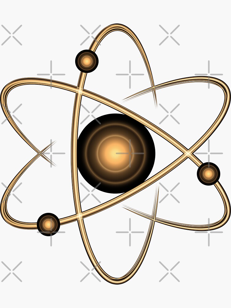 "Atom " Sticker by tambustore | Redbubble