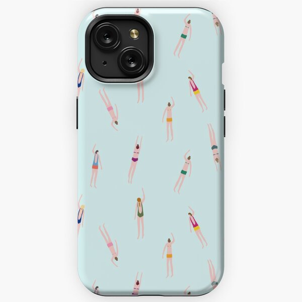 "Swimmers in the pool or sea" iPhone Case for Sale by bigmoments ...