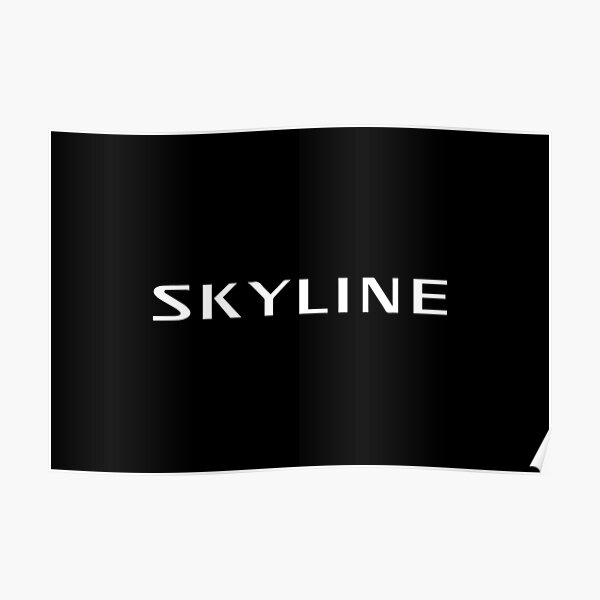 "Nissan SKYLINE logo" Poster for Sale by shakotan | Redbubble