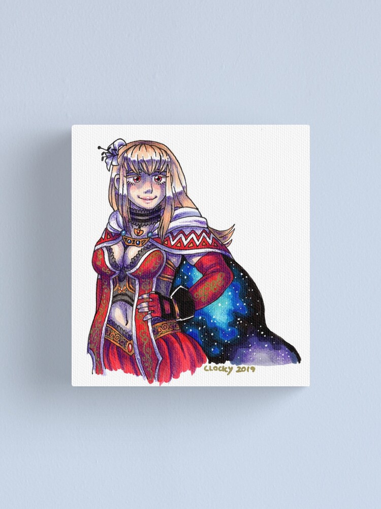 "Lotus Mage Fina" Canvas Print by jogress | Redbubble